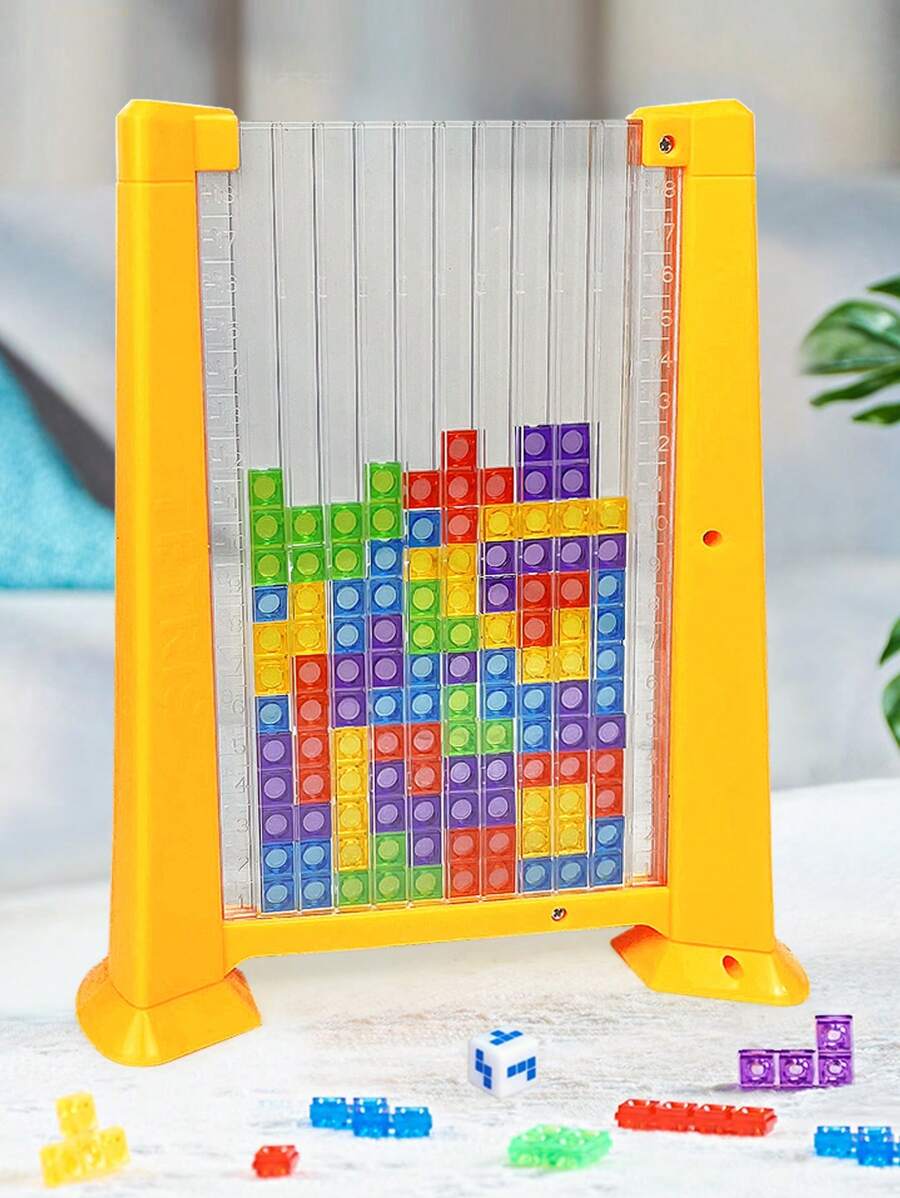 1box Square Building Blocks Puzzle Stacking Parent-Child Interactive ...