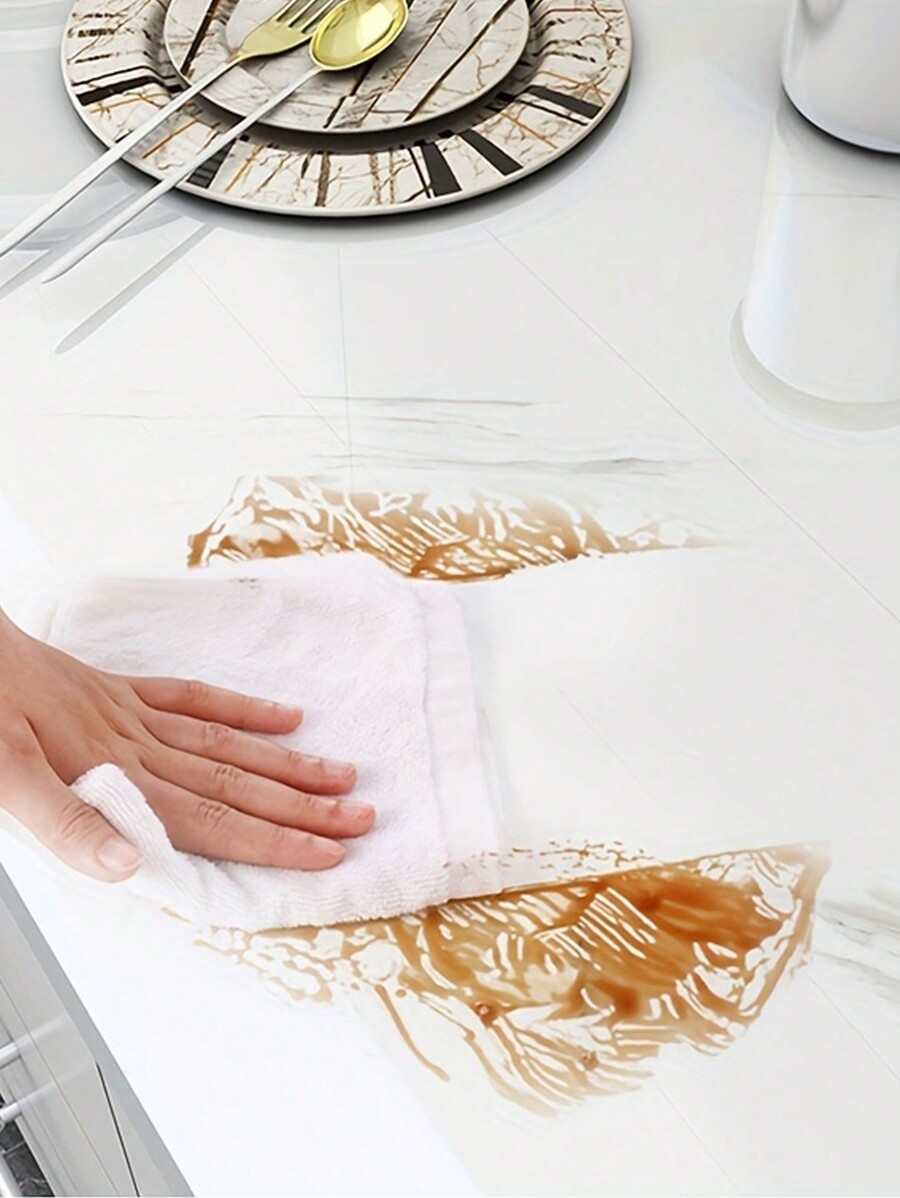 1 Roll Marble Contact Paper, Counter Top Covers Peel And Stick ...