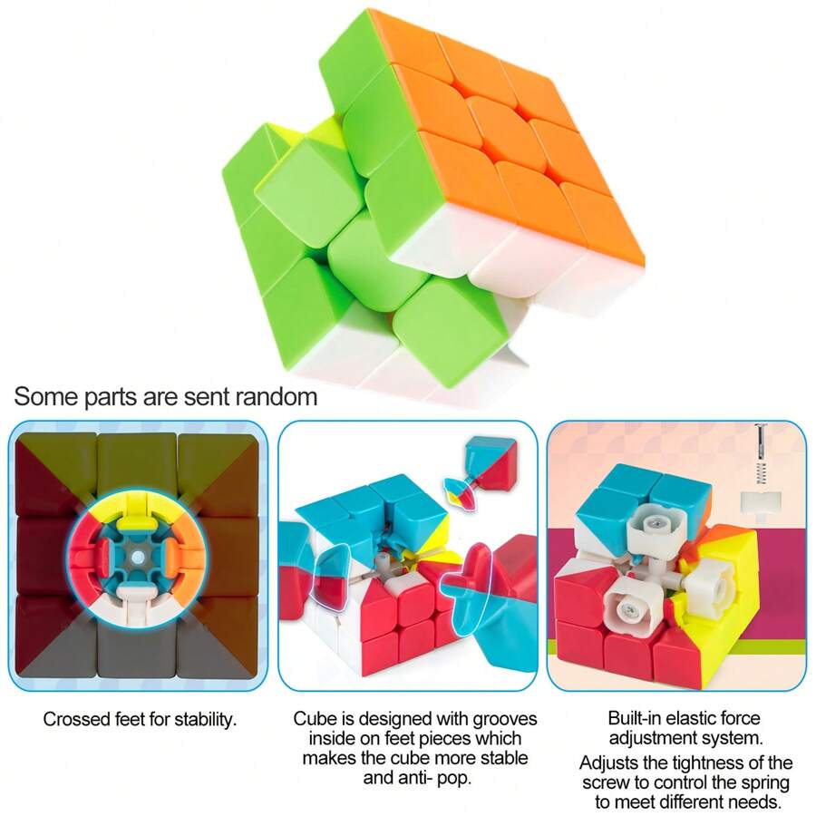 Speed Magic Cube Brainstorm Thinking Toy Puzzle Game Educational Toys ...