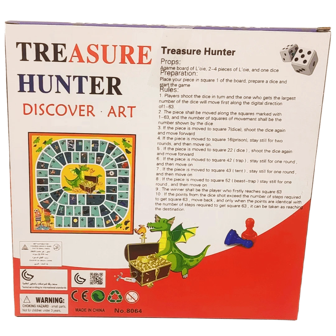 Cazador De Tesoros Descubrir Arte, Juego De Mesa Set, Edición Para ...
