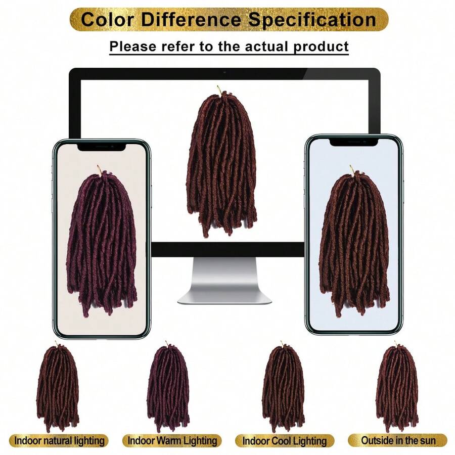 Imported Fiber Soft Dreadlocks Braids Weave Pictures, Soft Faux Locs ...