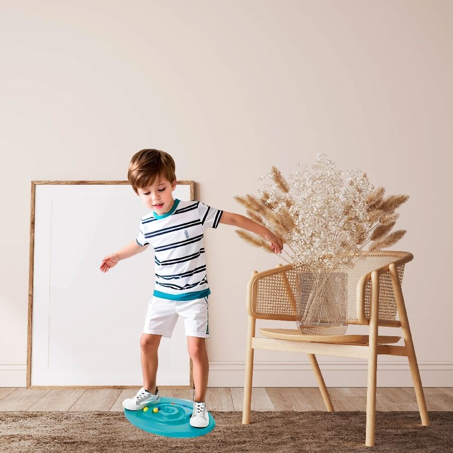1 PC Kid Rocking Snail Balance, Seesaw Board Children Snail Balance ...