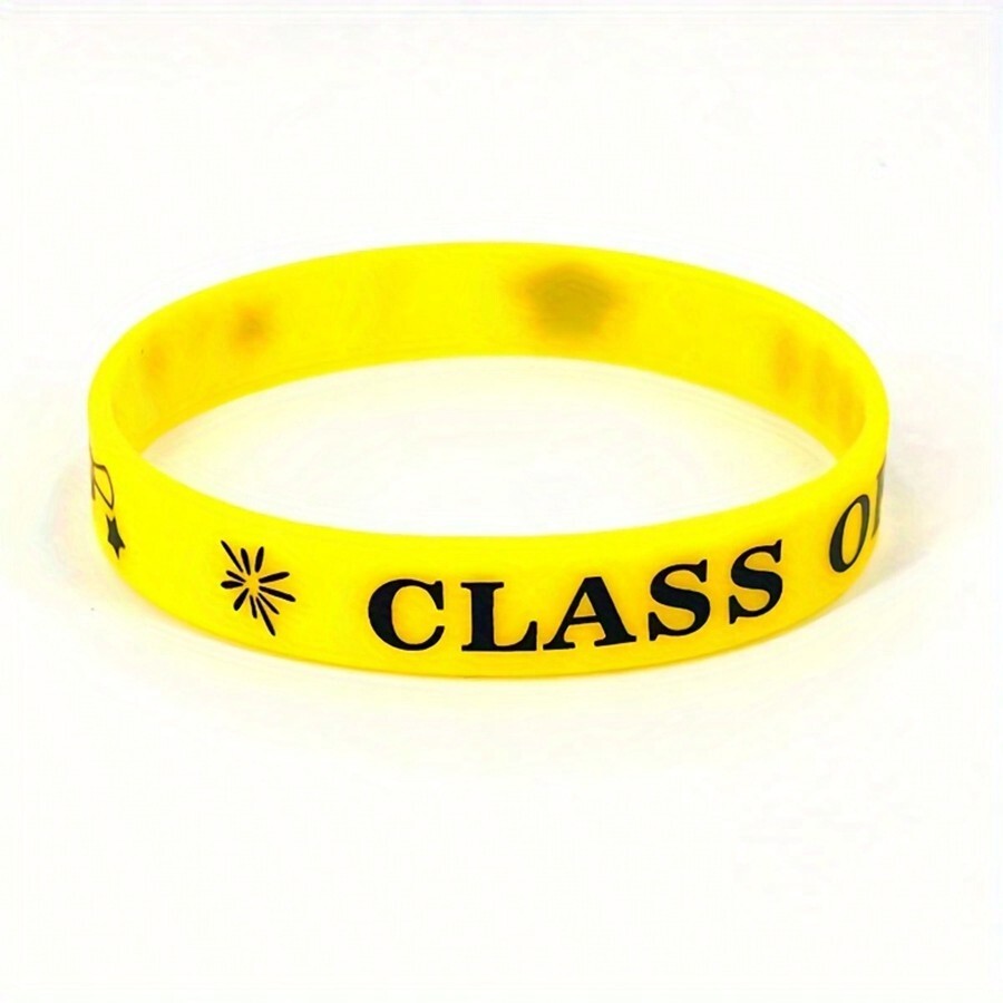 12pcs 2024 Celebration Campus Class Graduation Season Party Silicone ...