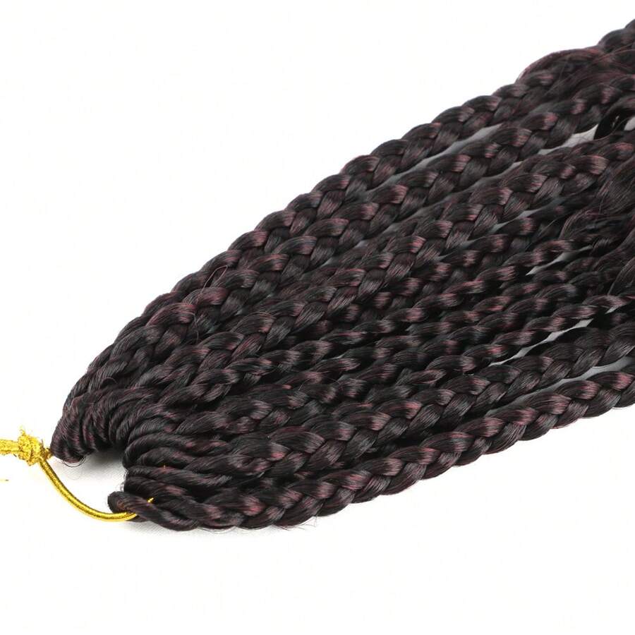 Synthetic Goddess Box Braids Crochet Hair Bohemian Box Braids Curly ...
