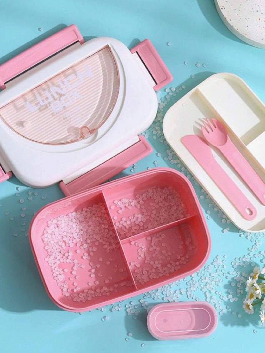 LONCHERA, TUPPER LUNCH BOX CON CUBIERTOS PARA COMIDA ESCOLAR, CAJA PARA ...