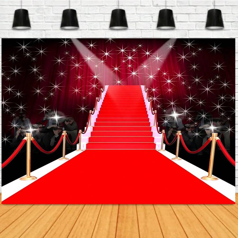 Photography Backdrops Theater Theme Movie Night Adult Party Decoration ...