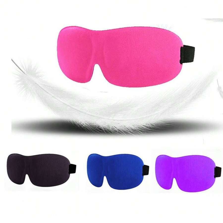 3d Sleep Mask, Eye Cover For Sleeping, Relaxing, Light Blocking, Nose ...