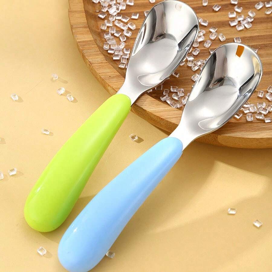 Stainless Steel Deepened Children's Spoon For Baby Feeding, Portable ...