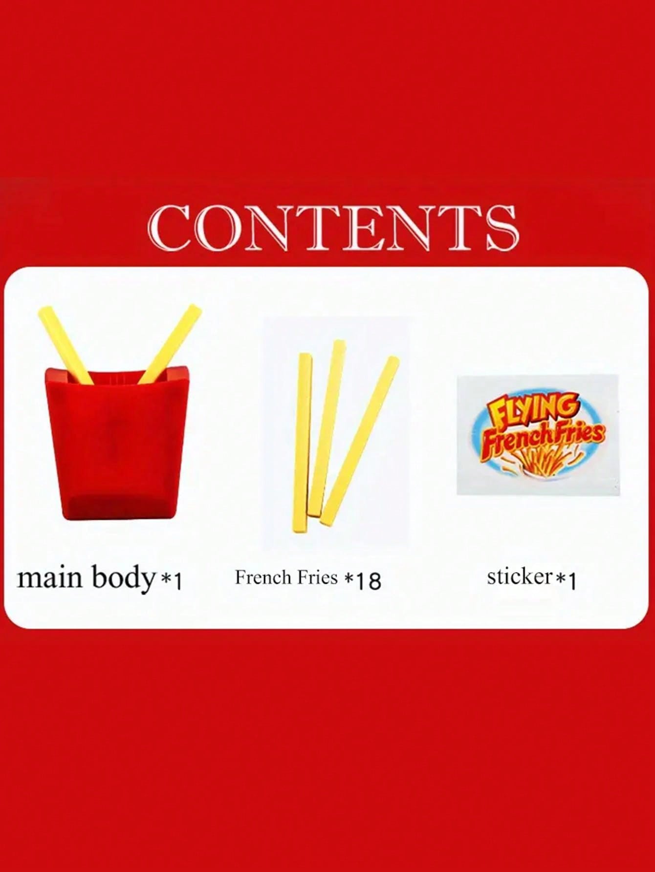 1Set Pull Out French Fries Game, Educational Toys, Holiday Classroom ...