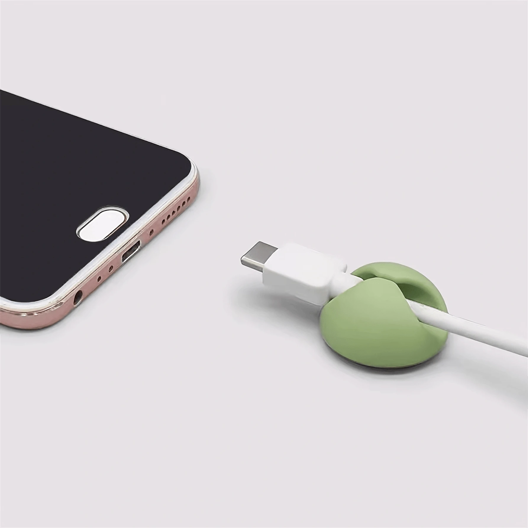 Paquete De 6 Clips De Cable Versátiles: Su Solución Esencial Y Colorida ...