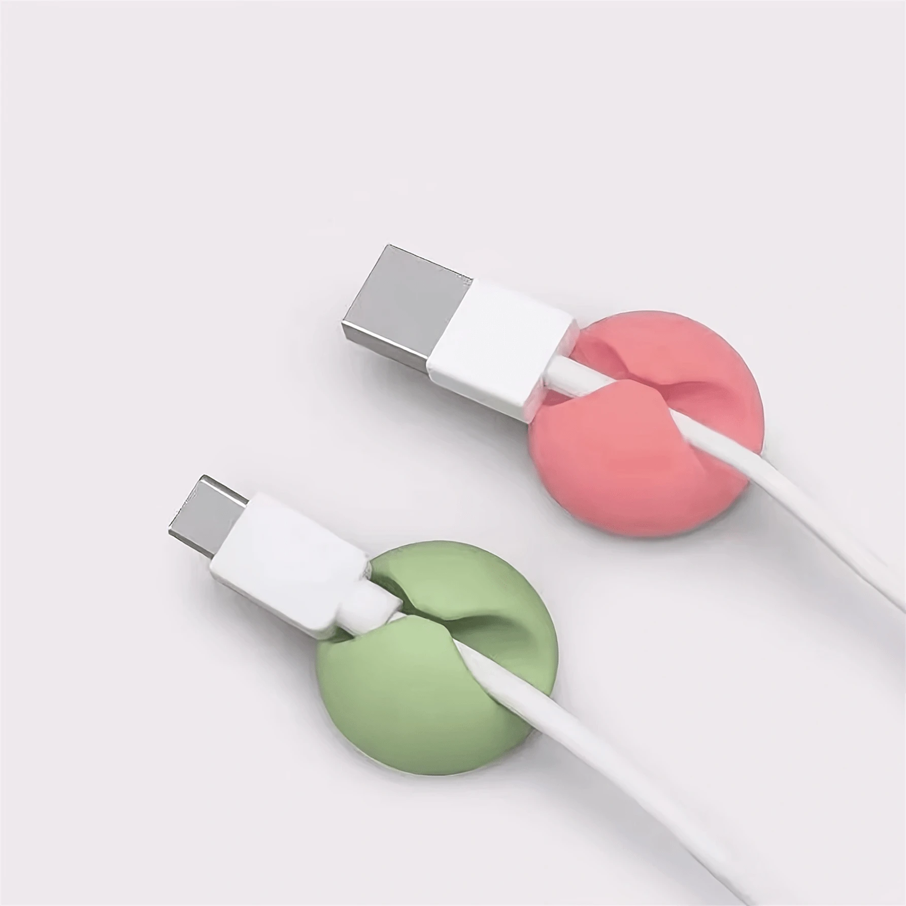 Paquete De 6 Clips De Cable Versátiles: Su Solución Esencial Y Colorida ...