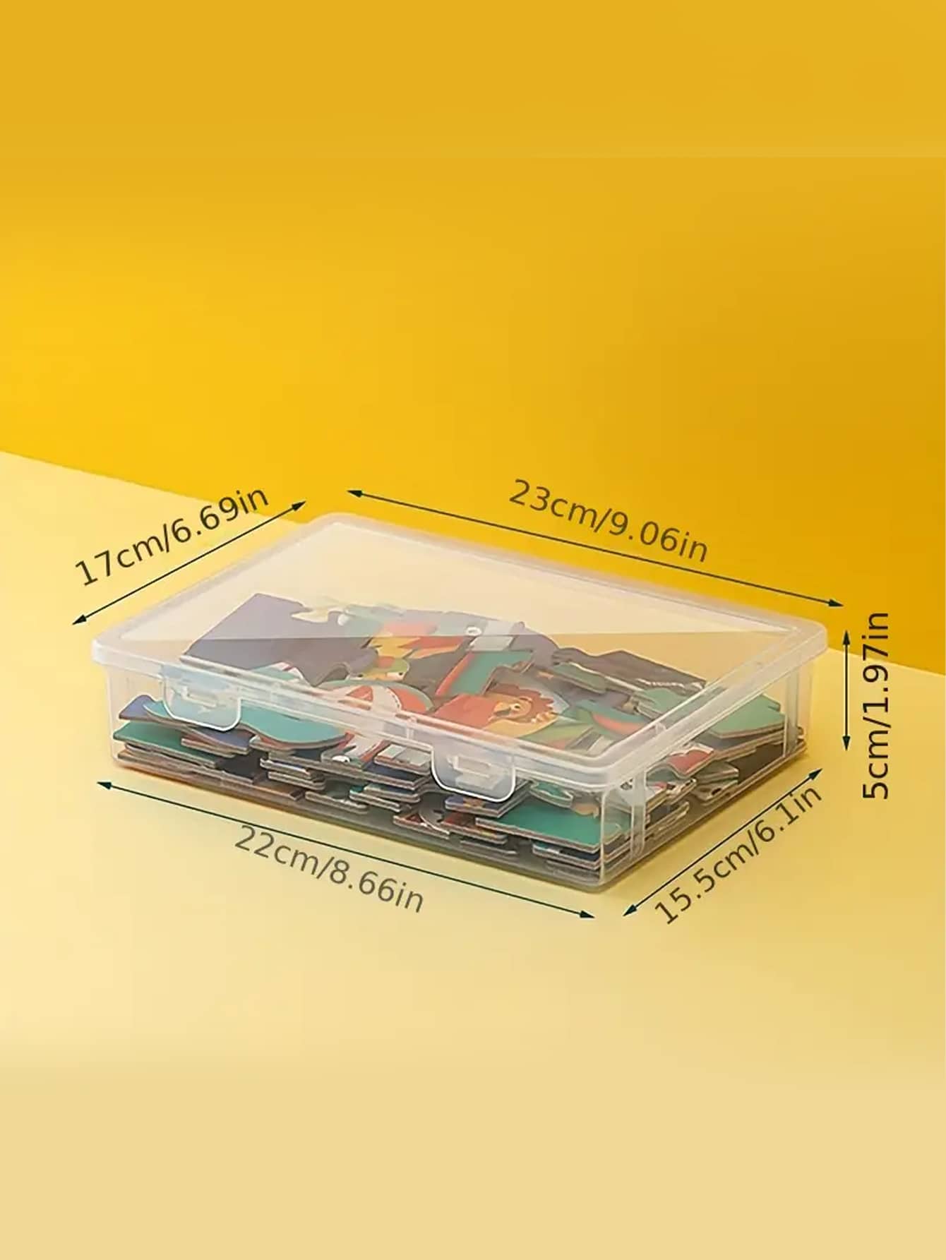 Storage Box, Toy Building Blocks Sorting Box, Transparent Parts Small ...