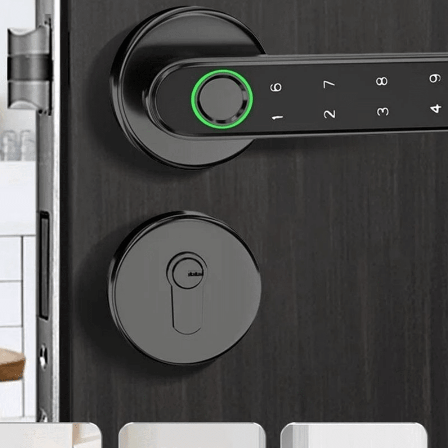 Fingerprint Lock Password Lock Smart Home Lock Hotel Apartment ...