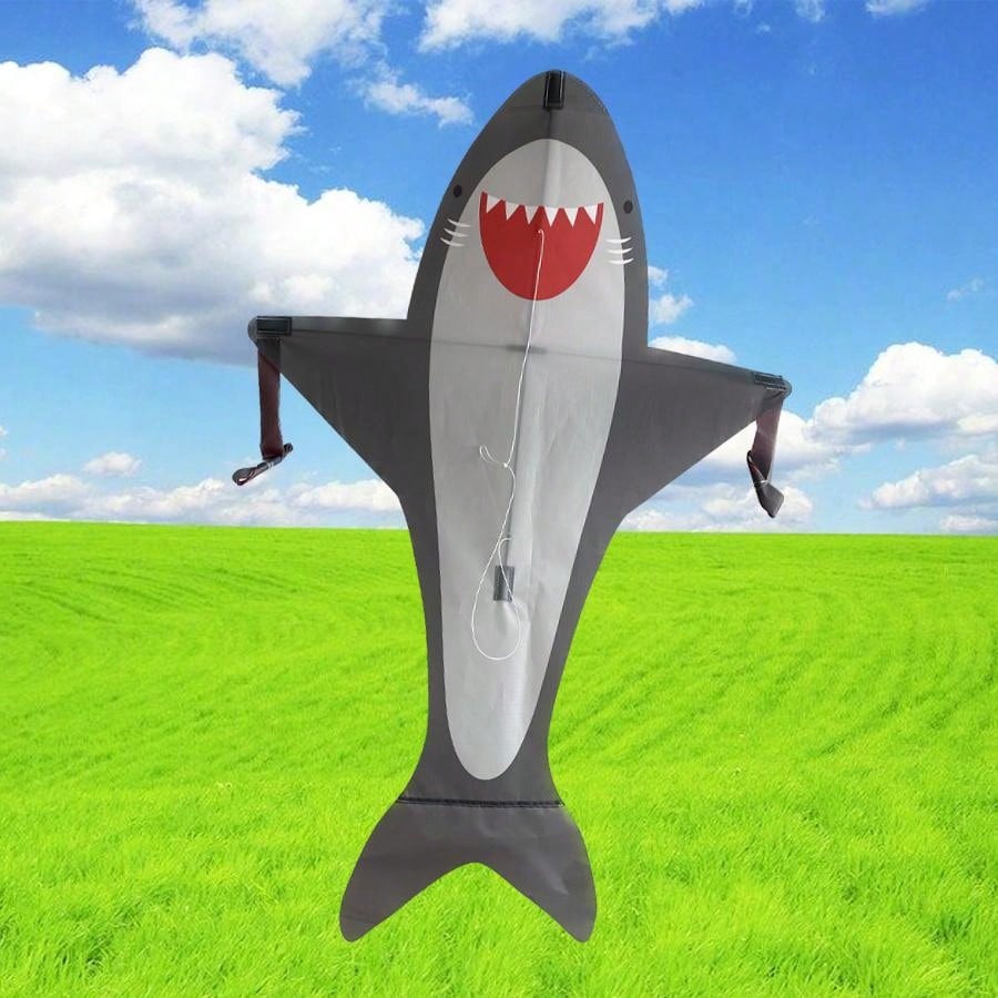Outdoor Game Kite, 1pc, Shark Kite For Park Grassland & Beach, With ...