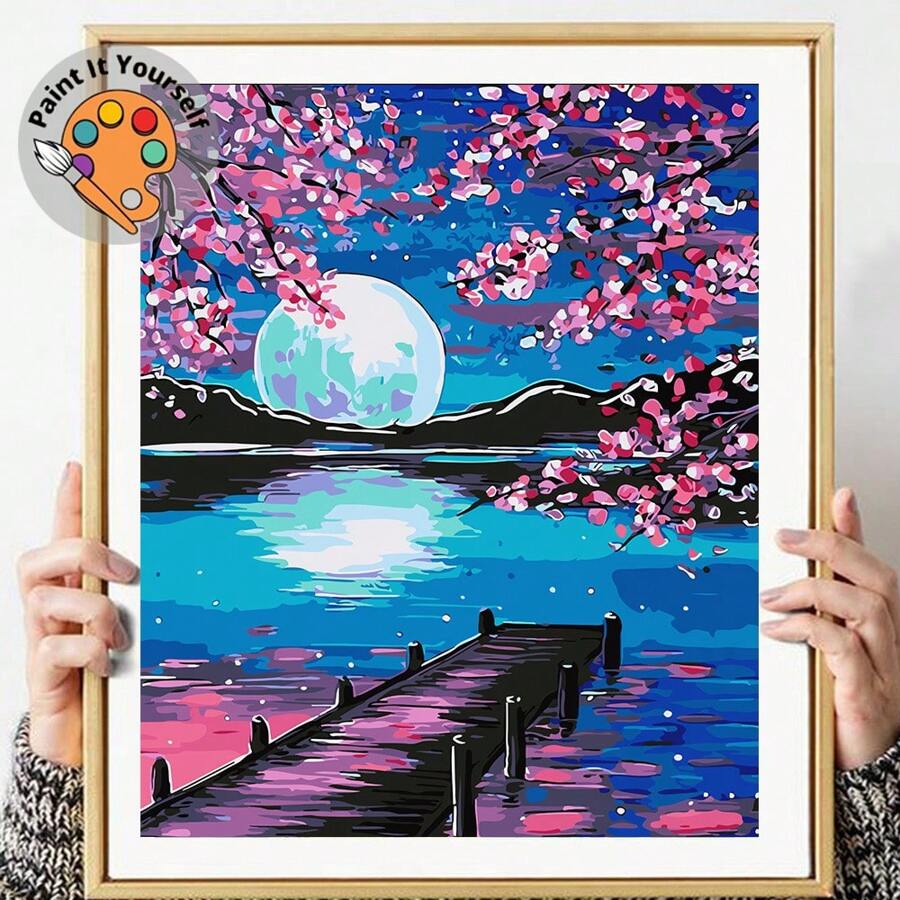 1 stuk Vouw , DIY Acryl Verf Nummers Voor Volwassenen En Kinderen ...