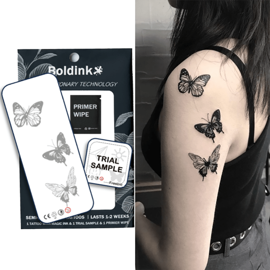 1 Kit Revolutionary Technology Tattoos, Semi-Permanent Tattoos ...