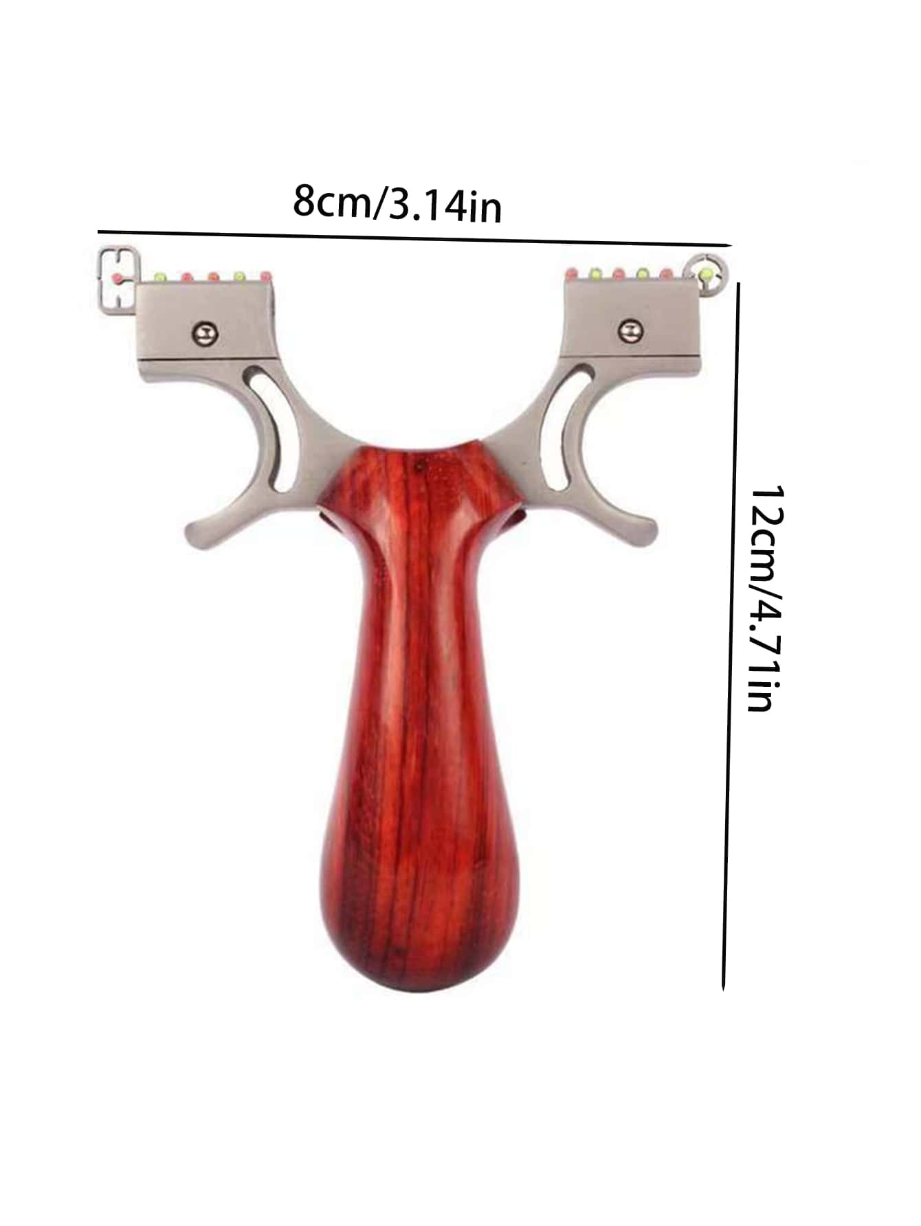 1pc Stainless Steel Precision Outdoor Slingshot Without Binding With ...