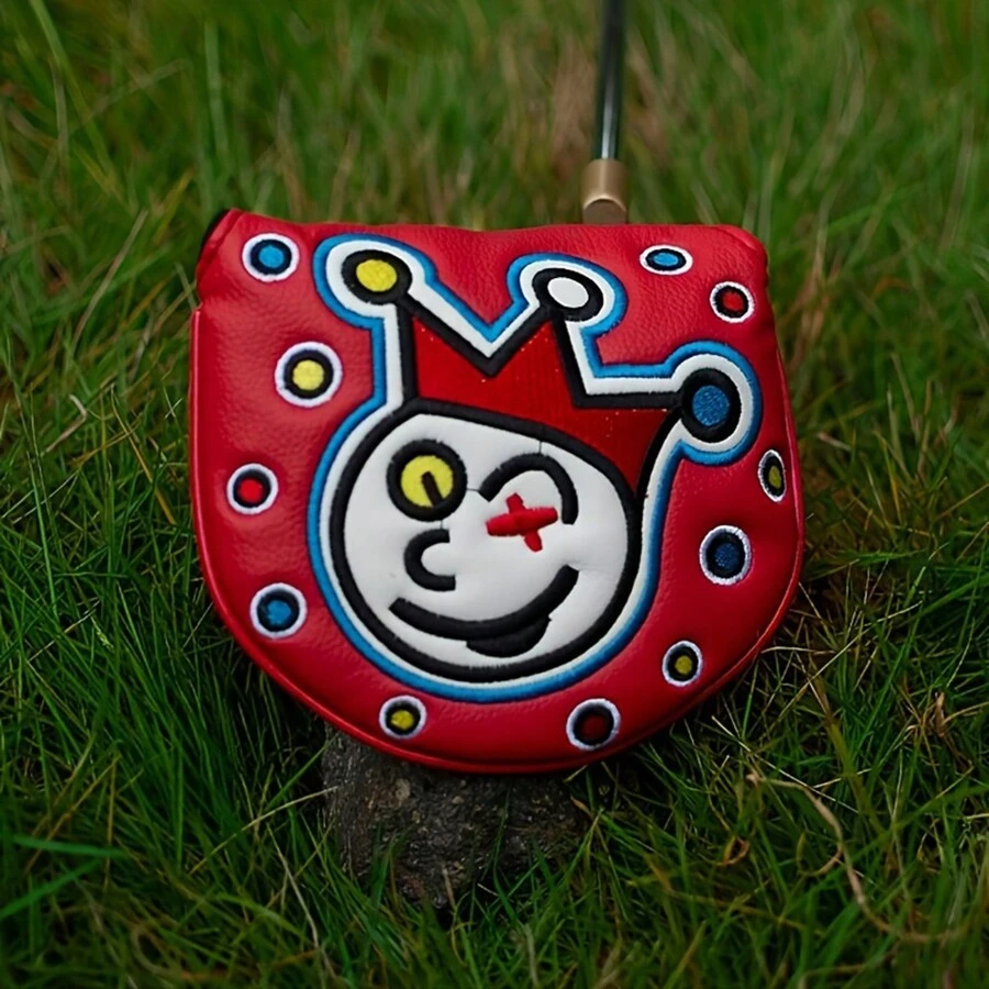 Clown Golf Club Putter Cover Golf Club Head Covers For Driver Fairway ...