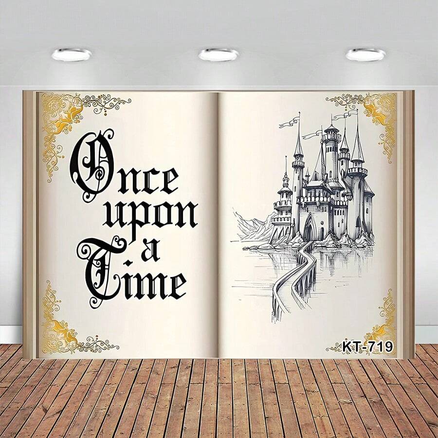Storybook Once Upon A Time Vintage Castle Photographic Backdrops ...