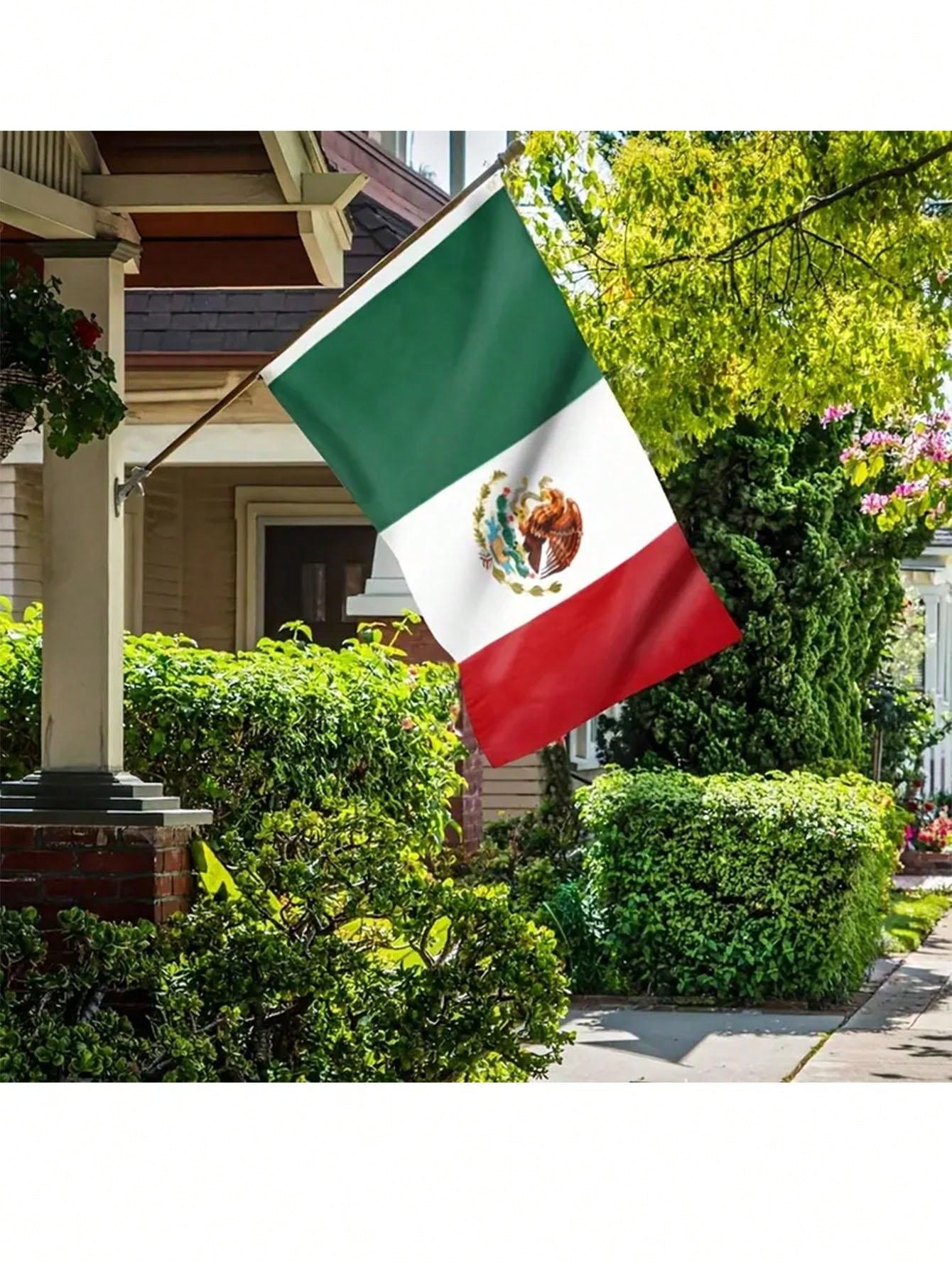 1pc Mexico Flag 3x5 Foot Mexico Flag - Vivid Color And Fade Proof ...