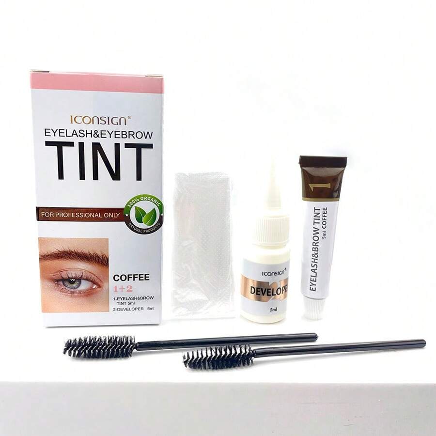 Instant Lash & Brow Set, Natural Bushy Eyebrow Makeup Kit, Long Lasting ...