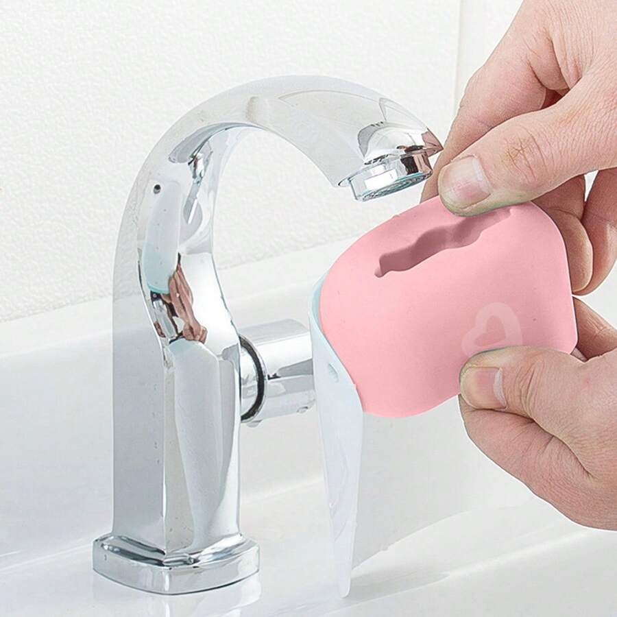 Extensor De Grifo Pequeño Con Forma De Corazón Hecho De Material Tpe+pp ...