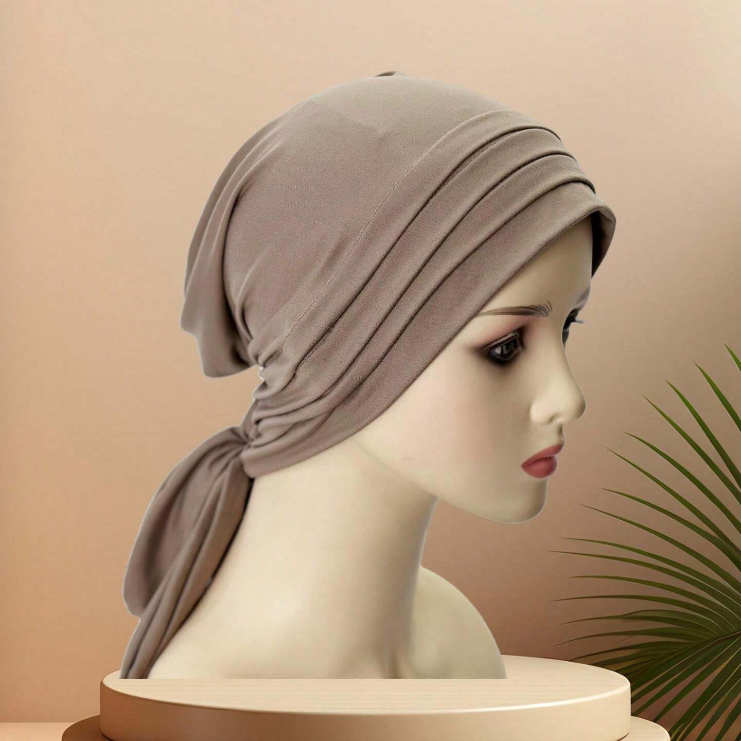 1 Pieza Pañuelo De Moda De Primavera De Color Sólido Para Mujeres Con ...