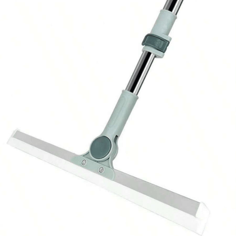 1pc New Design Retractable Silicon Floor Squeegee Bathroom Water Wiper, Wet And Dry Dual-Use | SHEIN