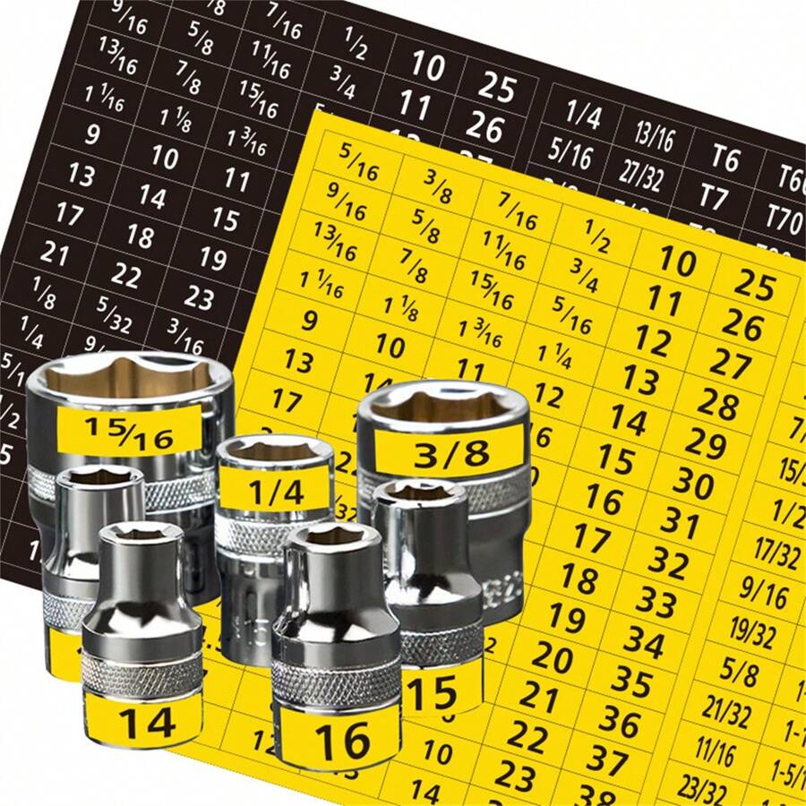 1 Set Toolbox Classification Label Wrench Socket Set Identification ... 1 Set Toolbox Classification Label Wrench Socket Set Identification ...