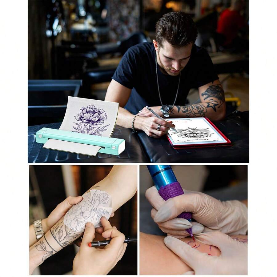 M08f Tattoo Stencil Printer, Tattoo Template Printer, Skin Tattoo ...