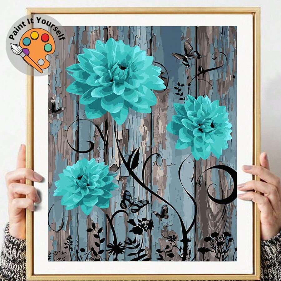 1 stuk Vouw , DIY Acryl Verf Nummers Voor Volwassenen En Kinderen ...