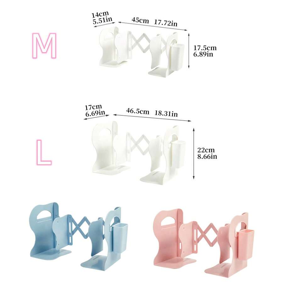 1pc, Desktop Book Clip, Length Adjustable Book Flapper, Book Holder ...