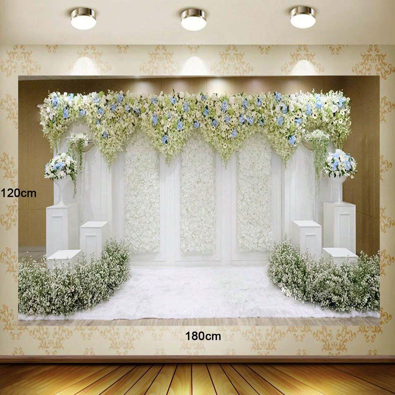 Wedding Party Decorations Scene Setting Rose Flower Wedding Photo ...