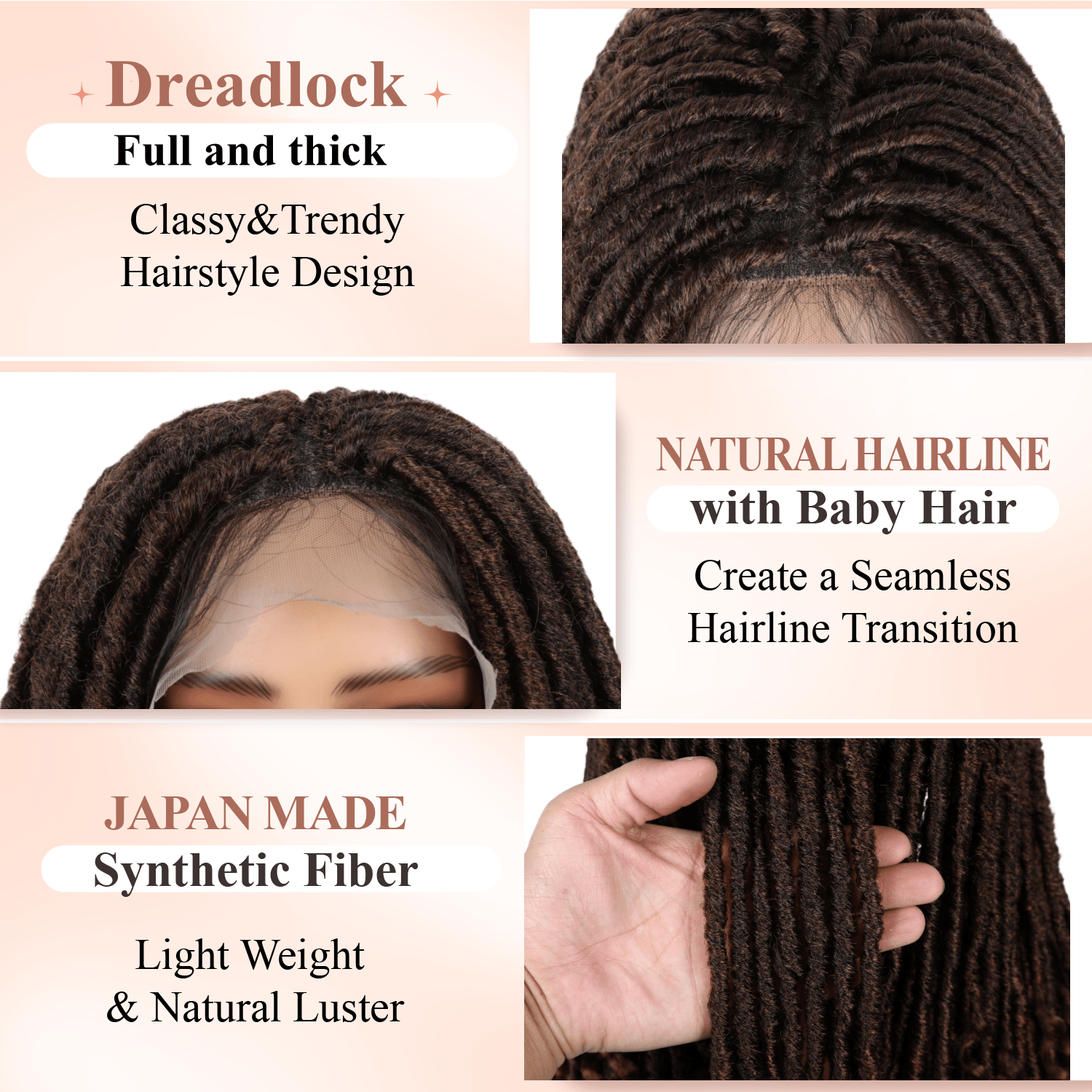 Full Lace Curly Goddess Faux Locs Crochet Curly Ends Braid Twist Wig ...