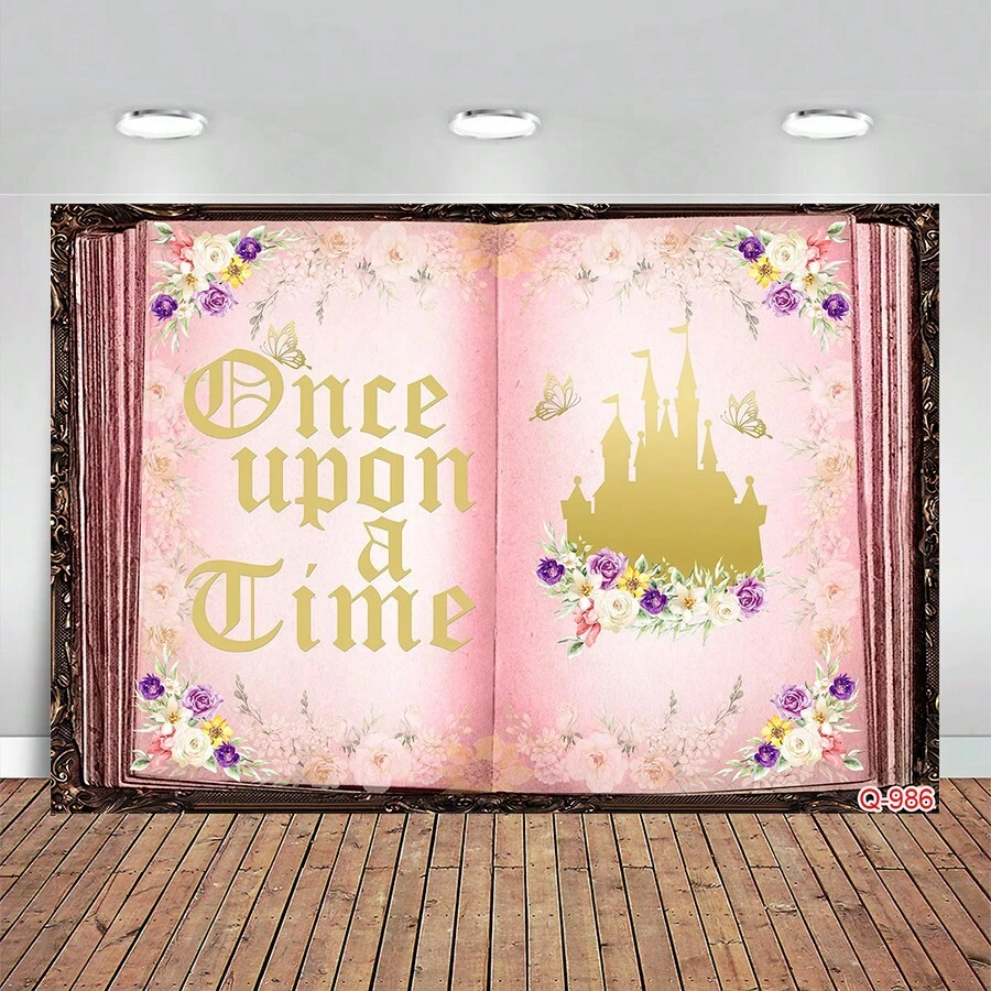 Storybook Once Upon A Time Vintage Castle Photographic Backdrops ...