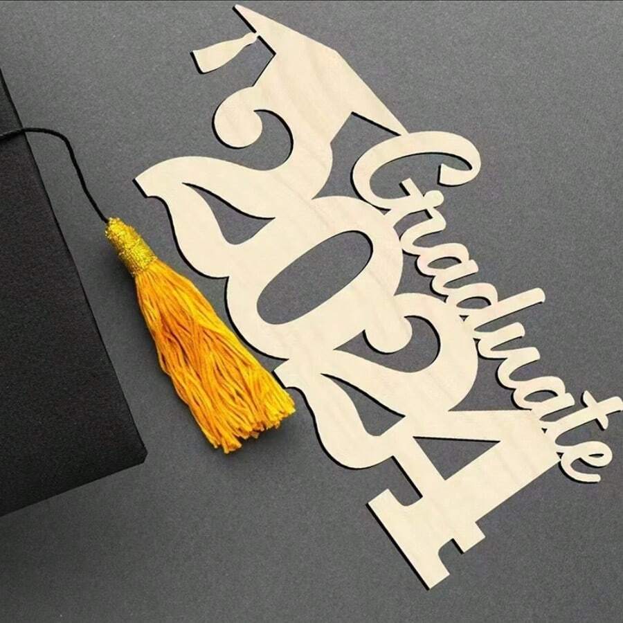 Class Of 2024 Wooden Sign, Graduation Party Decorations Wooden Sign ...