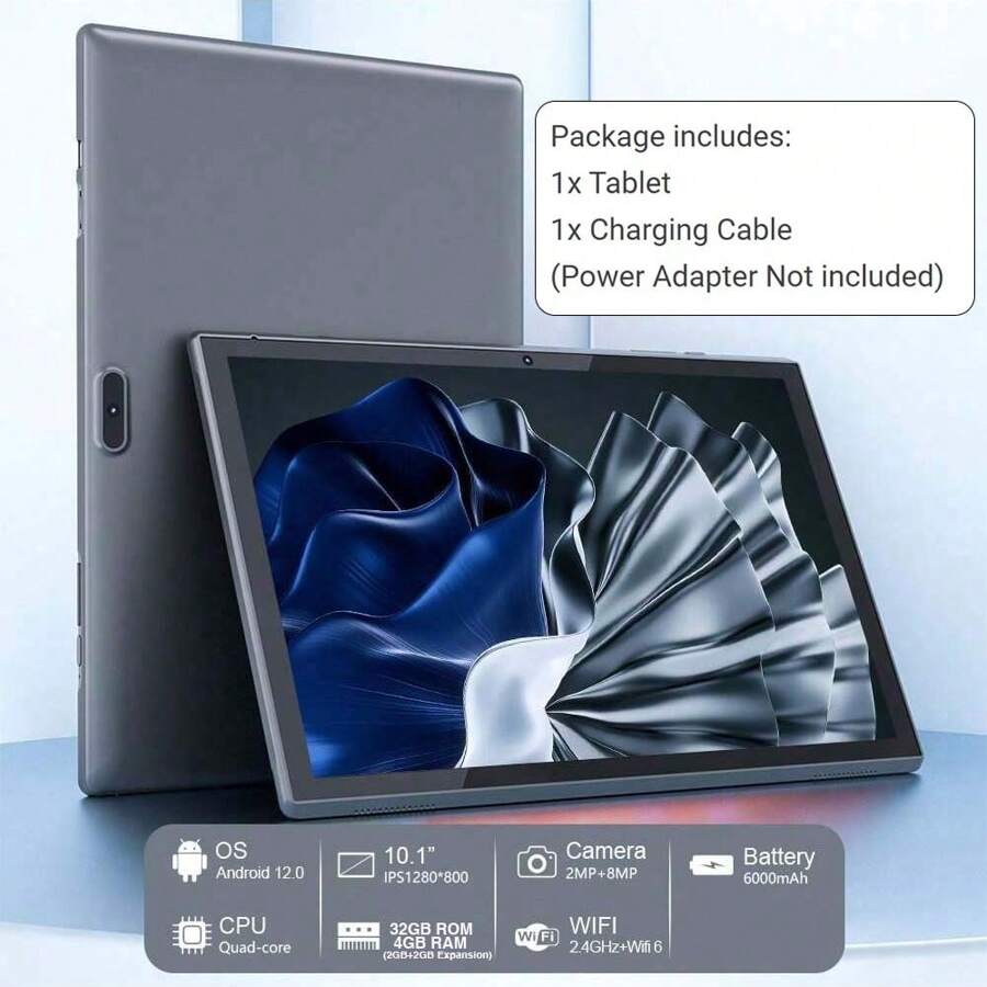 Coopers 10 Inch Android 12 Tablet, RK3326S 4-Core 4GB (2GB+2GB ...