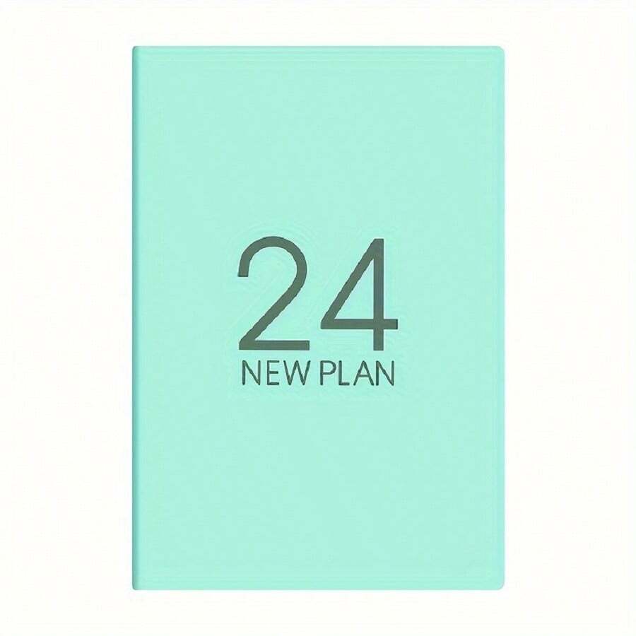 1pc A5 Size English Daily Schedule Time Management Notebook, 365 Days ...