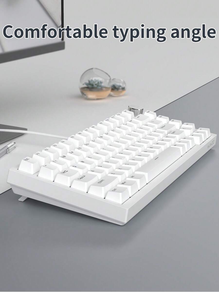 Ajazz Ak820 Gaming Mechanical Keyboard 82 Keys Wired Limited Gaming ...