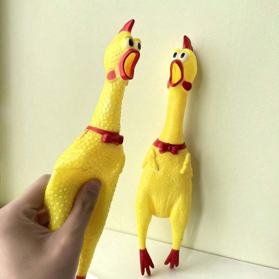 1pc Novelty Scream Chicken Stress Relief Toy, Funny Screaming Chicken ...