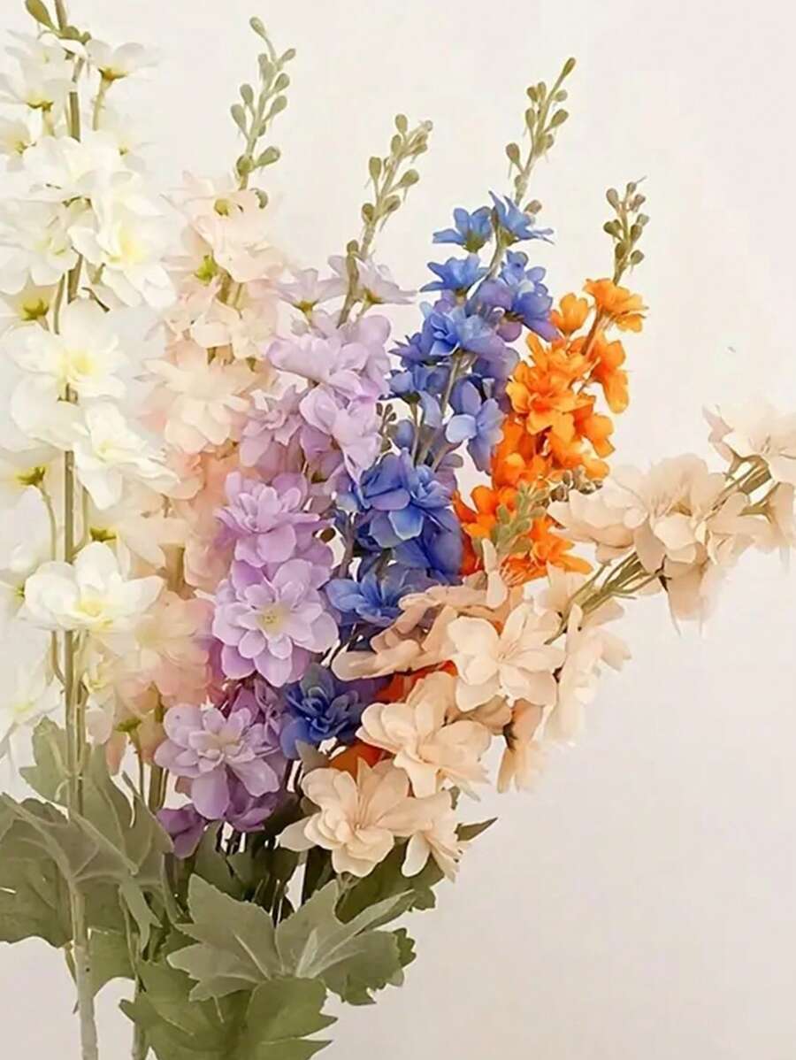 1/3/5 Bouquet Artificial Flower Flocking Swallow Grass Artificial ...