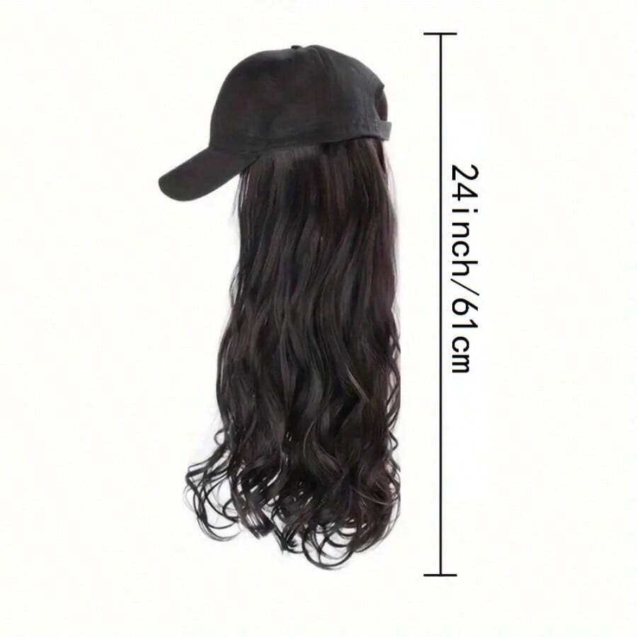 Elegant And Versatile Multi-Purpose Hat With Wig For Women: Long Body ...