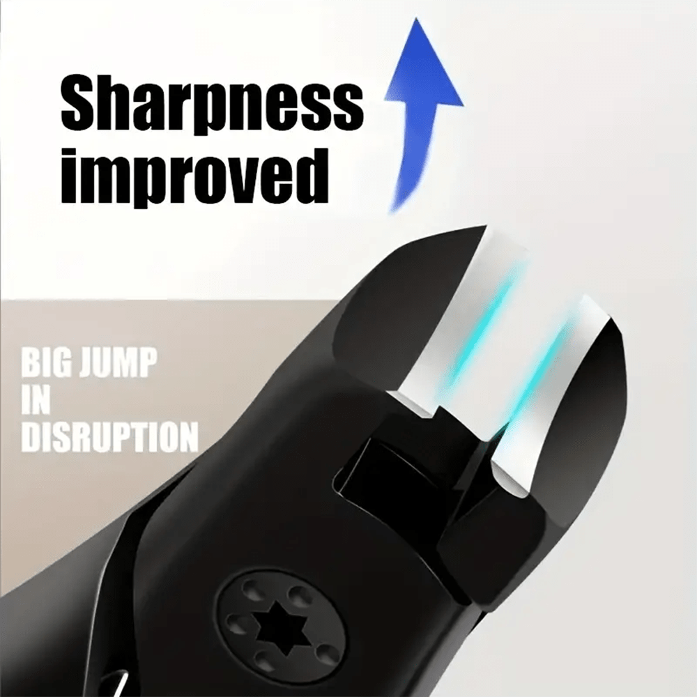1pc Professional Anti-Splashing Nail Clipper With Sharp Large Blade ...