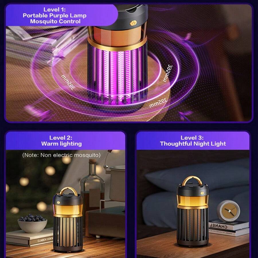 Electric Mosquito Killer Indoor/Outdoor, One USB Direct Plug Wall ...