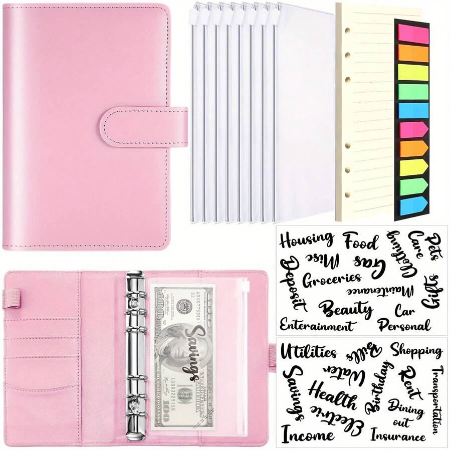 Budget Pärm Med med Dragkedja Kuvert Och Spårning , Kontanter ...