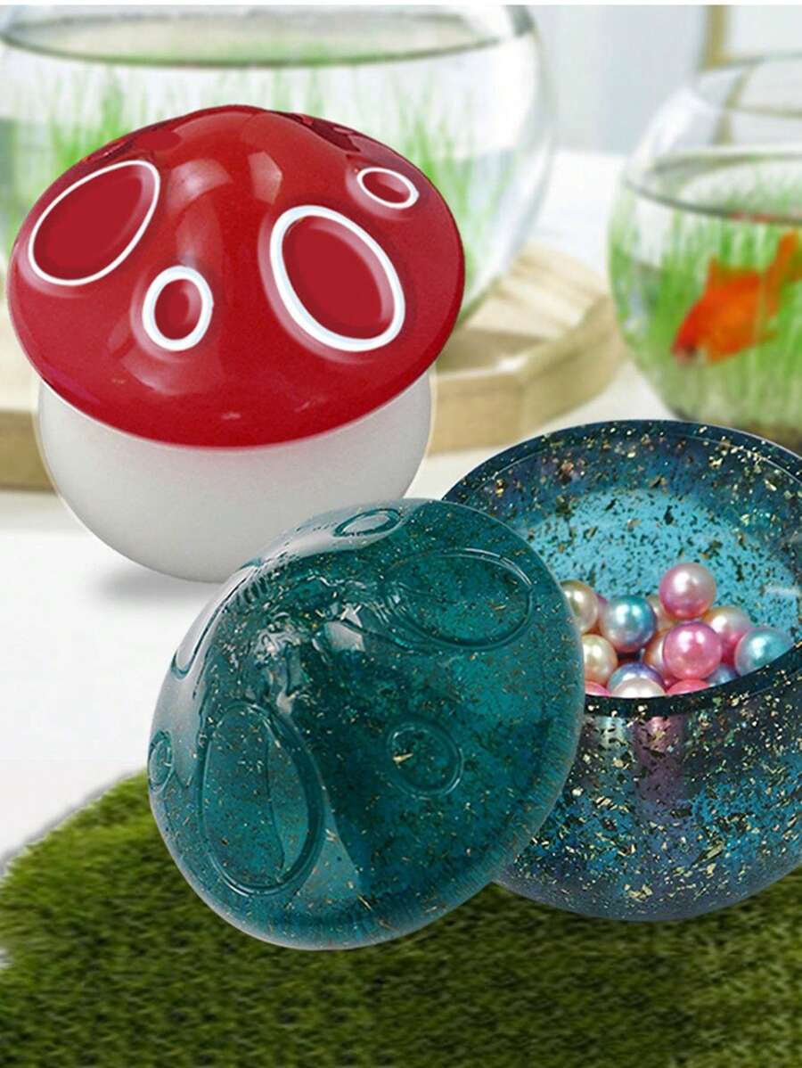1pc Mushroom Shaped Silicone Mold For Diy Epoxy Resin And Gypsum Craft ...