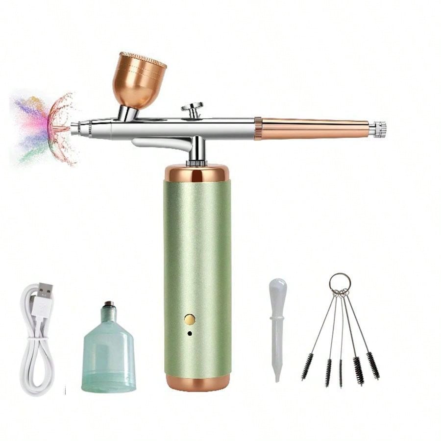 Portable Airbrush For Makeup Spray Gun Airbrush Equipment Kit Hydration ...