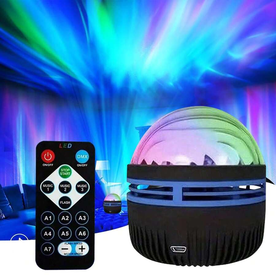 1pc Star And Moon Projector Light, Galaxy Projector For Bedroom, And ...