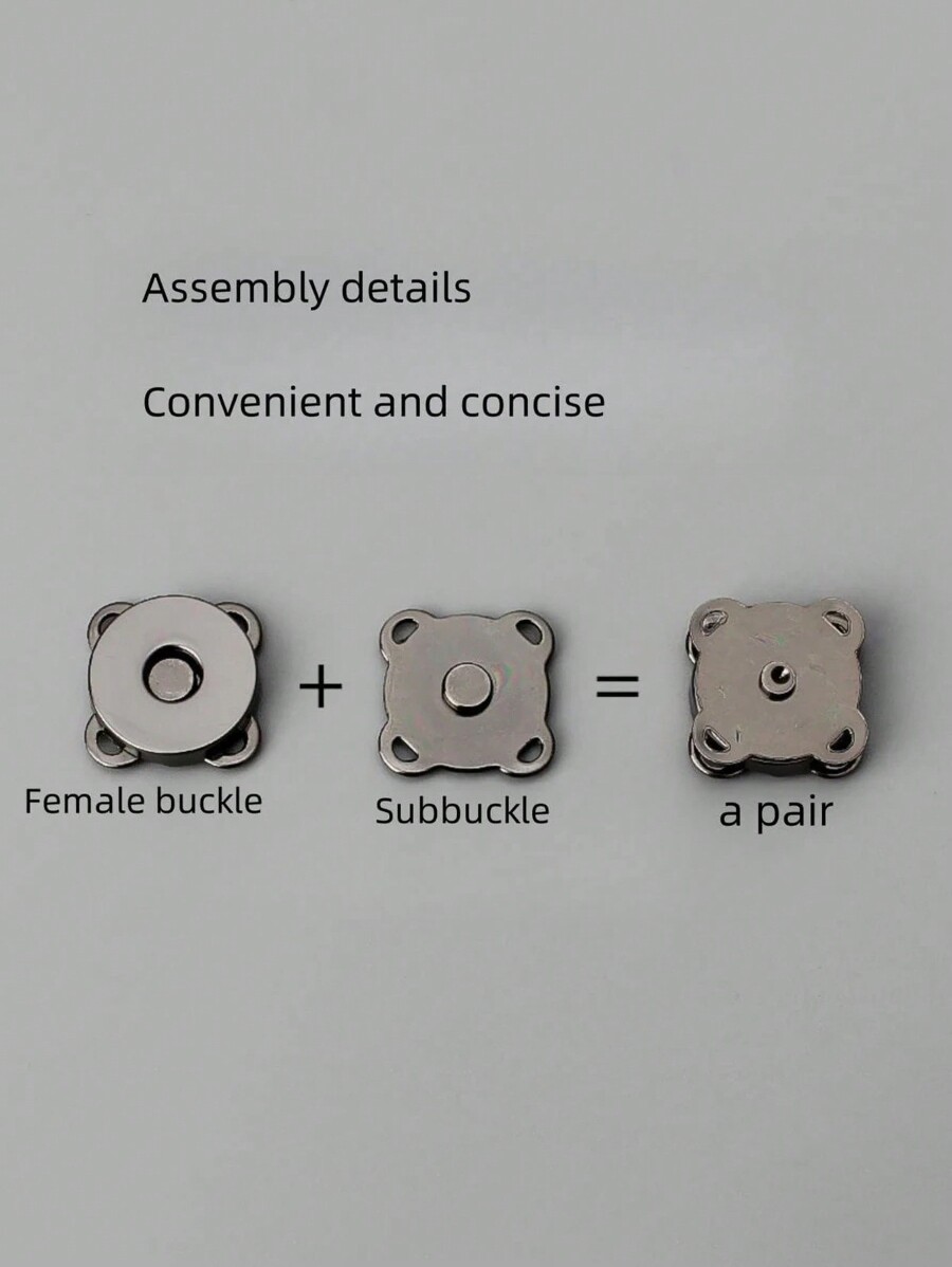 4pairs/10pairs Handmade Magnetic Invisible Snaps Hooks, Strong Snap ...