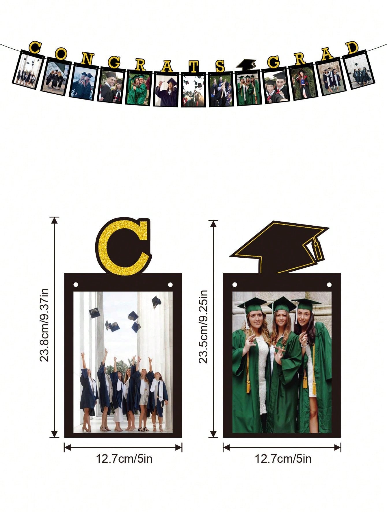 Graduation Photo Banner, Congrats Grad Banner Sign, 2024 Graduation ...